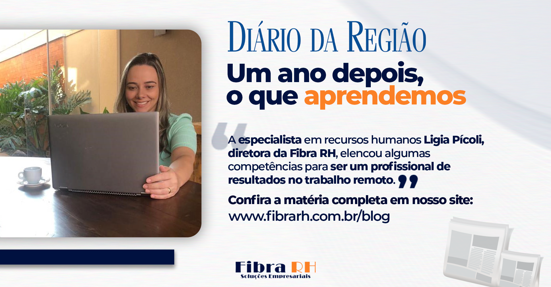 Um ano depois o que aprendemos - Fibra RH